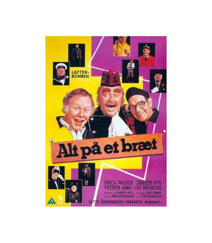 Alt på et bræt - DVD - BRUGT - Jack Music