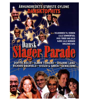 Dansk Slager Parade - DVD - BRUGT - Jack Music