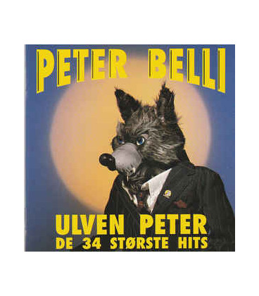 Peter Belli ‎– Ulven Peter - De 34 Største Hits - 2 CD - BRUGT - Jack Music
