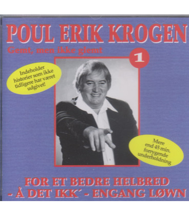 Poul Erik Krogen - Gemt men ikke glemt 1 - CD - BRUGT - Jack Music