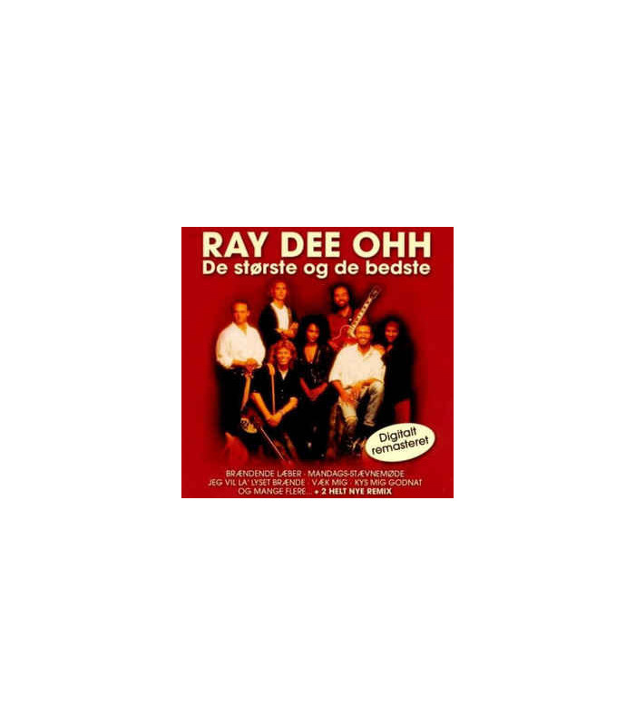 Ray Dee Ohh ‎– De Største Og De Bedste - CD - BRUGT - Jack Music