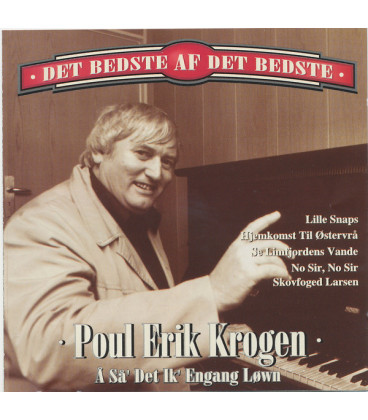 Poul Erik Krogen – Å Så' Det Ik' Engang Løwn - CD - BRUGT - Jack Music