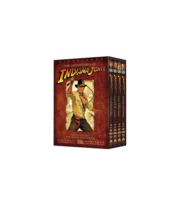 Indiana Jones: The Complete Collection - 4 DVD - BRUGT - Jack Music