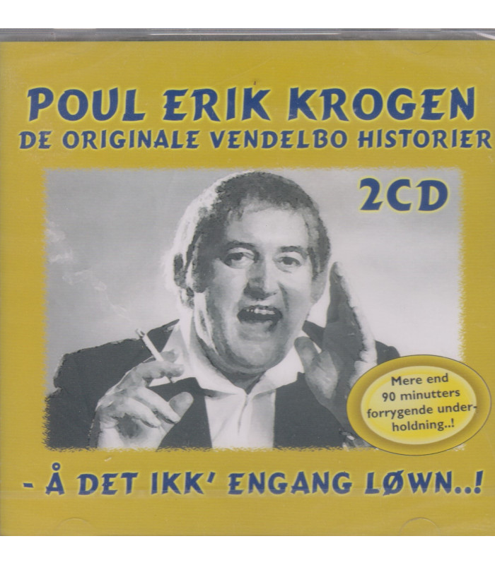 Poul Erik Krogen - De originale Vendelbo historier 2 CD - GUL - 2 CD ...