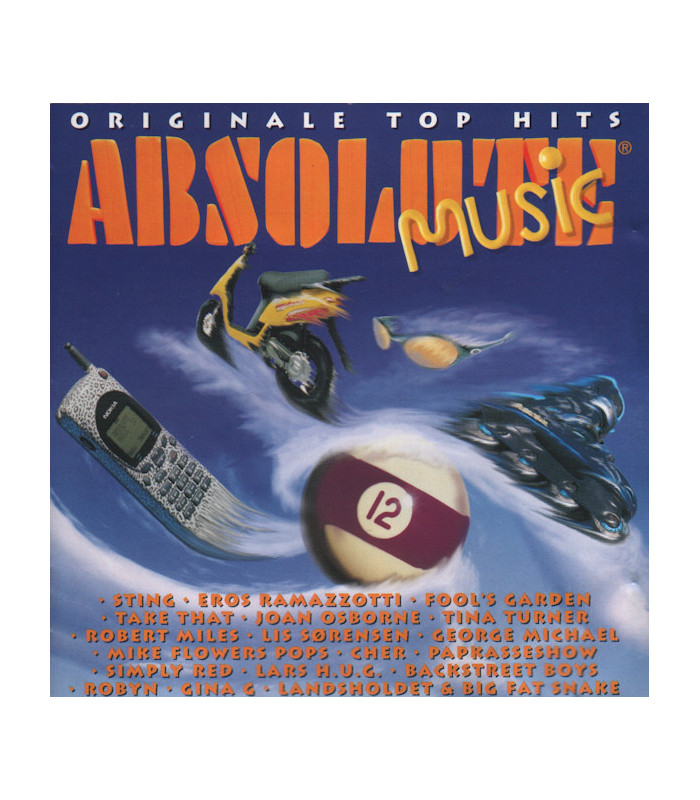 Absolute Music 12 - CD - BRUGT - Jack Music