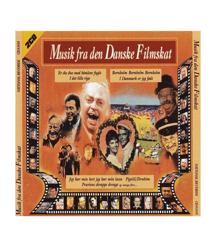 Musik Fra Den Danske Filmskat - 2 CD - BRUGT - Jack Music