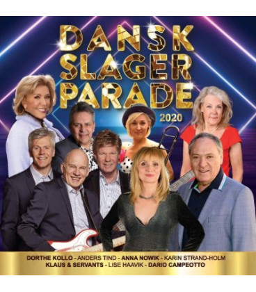 Dansk Slager Parade 2020 - CD - NY - Jack Music