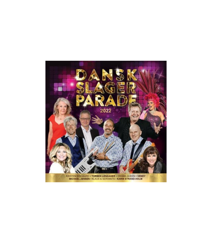 Dansk Slager Parade 2022 - CD - NY - Jack Music