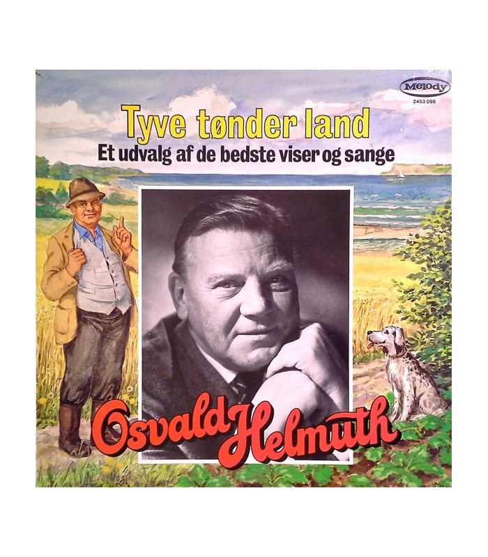 Osvald Helmuth – Tyve Tønder Land - CD - BRUGT - Jack Music