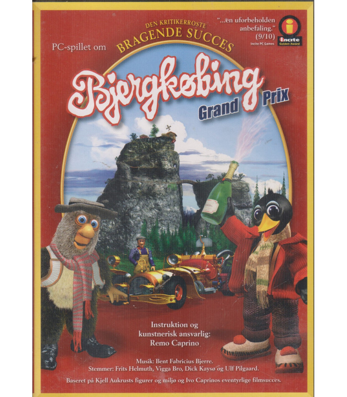 Bjergkøbing Grand Prix - BEMÆRK PC-spil - 2 DVD - BRUGT - Jack Music
