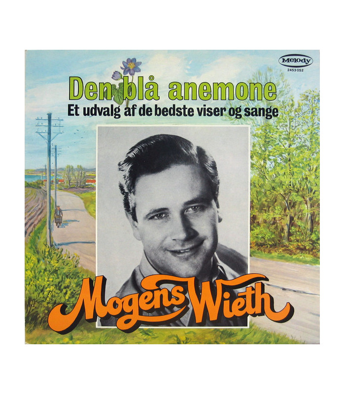 Mogens Wieth – Den Blå Anemone - CD - BRUGT - Jack Music