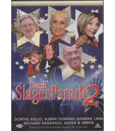 Dansk Slager Parade 2 - DVD - BRUGT - Jack Music
