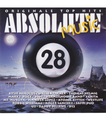Absolute Music 28 - CD - BRUGT - Jack Music