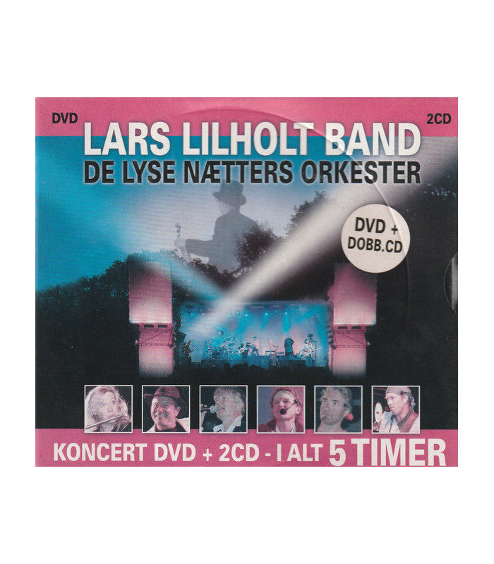 Lars Lilholt Band – De Lyse Nætters Orkester DVD +.CD - BRUGT - Jack Music