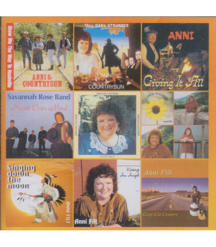 Anni Filt - The very best of Anni Filt - CD - BRUGT - Jack Music
