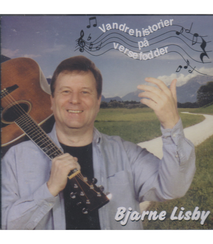 Bjarne Lisby - Vandrehistorier på versefødder - CD - NY - Jack Music
