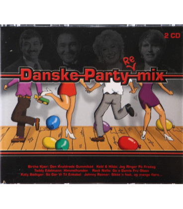Danske Party Remix - 2 CD - BRUGT - Jack Music