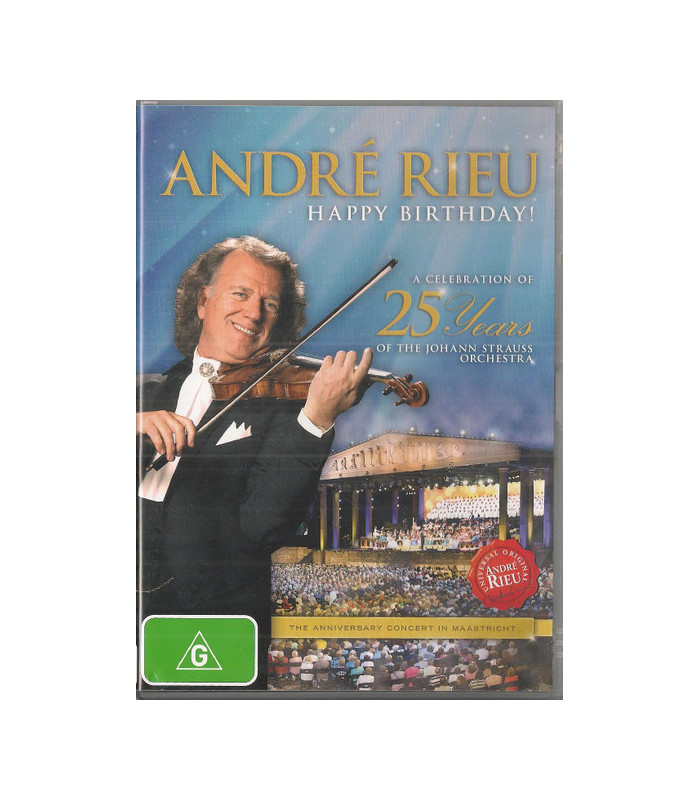 André Rieu – Happy Birthday! - A Celebration Of The 25 Years Of The ...