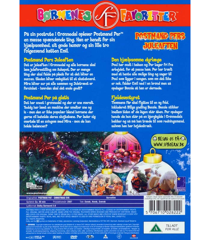 Postmand Per: Postmand Pers Juleaften - DVD - BRUGT - Jack Music