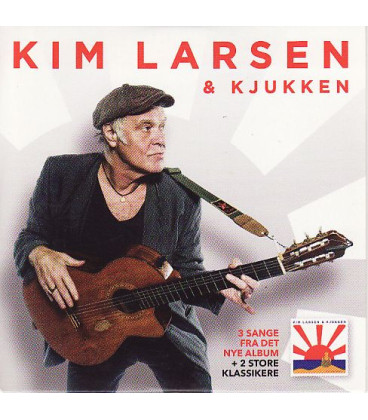 Kim Larsen & Kjukken – 3 Sange Fra Det Nye Album + 2 Store Klassikere - CD - BRUGT - Jack Music