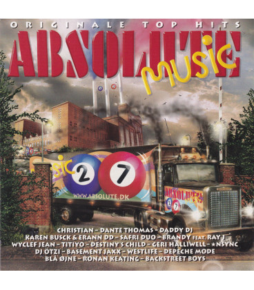 Absolute Music 27 - CD - BRUGT - Jack Music