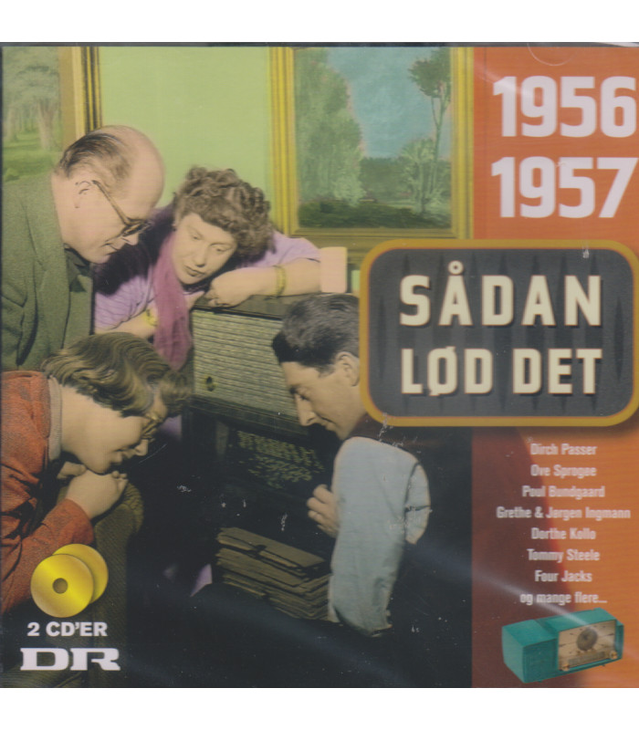 Sådan lød det 1956 -1957 - 2 CD - BRUGT - Jack Music