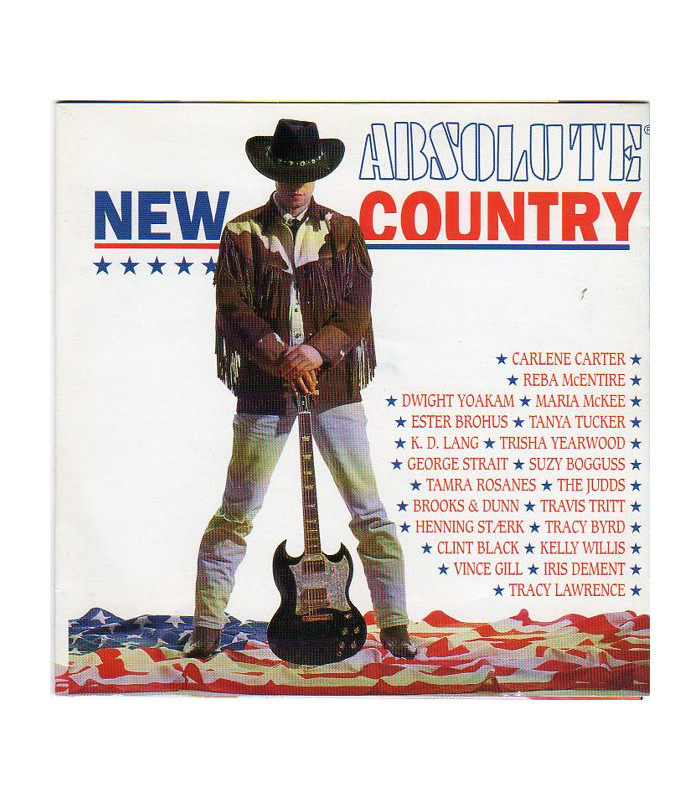 Absolute New Country - CD - BRUGT - Jack Music