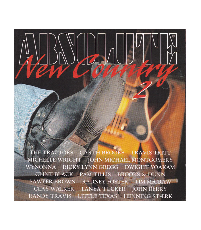 Absolute New Country 2 - CD - BRUGT - Jack Music