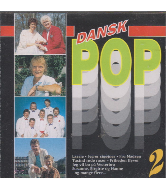 Dansk pop 2 - CD - BRUGT - Jack Music