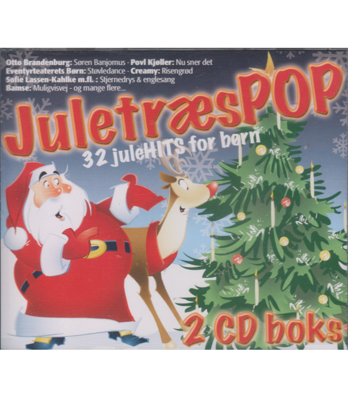 Juletræspop - 2 CD - BRUGT - Jack Music