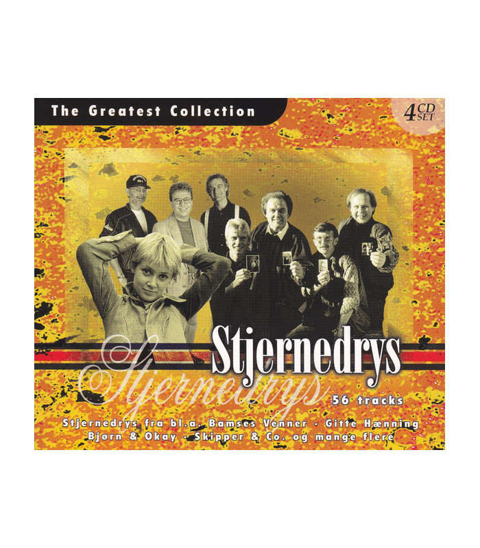 Stjernedrys - The Greatest Collection - 4 CD - BRUGT - Jack Music