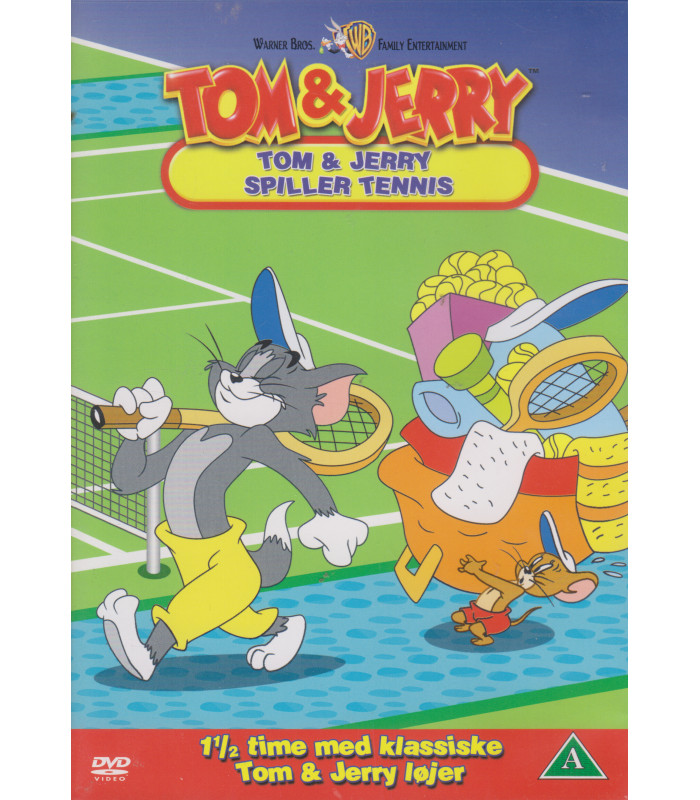 Tom & Jerry spiller tennis - DVD - BRUGT - Jack Music