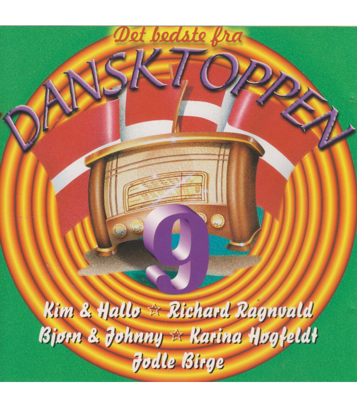Det bedste fra Dansktoppen 09 - CD - BRUGT - Jack Music