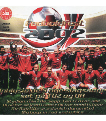 Fodboldfest 2002 - CD - BRUGT - Jack Music