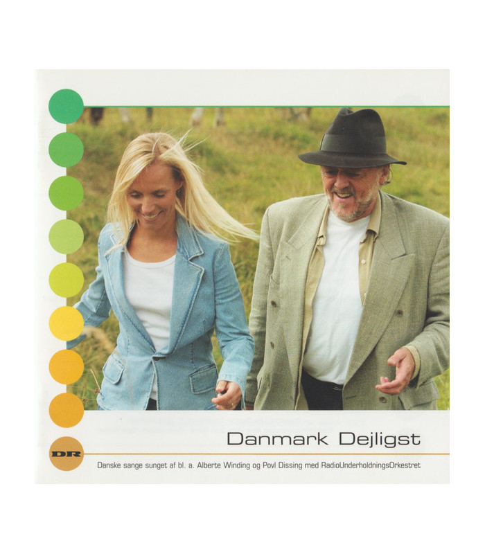 Alberte Winding Og Povl Dissing Med RadioUnderholdningsOrkestret – Danmark Dejligst - CD - BRUGT ...