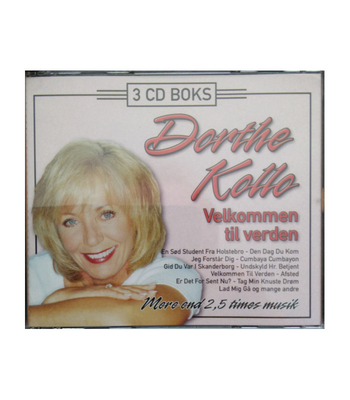Dorthe Kollo – Velkommen Til Verden - 3 CD - BRUGT - Jack Music