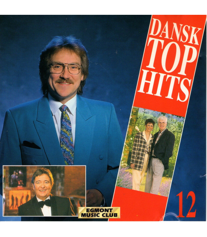 Dansk top hits 12 - CD - BRUGT - Jack Music