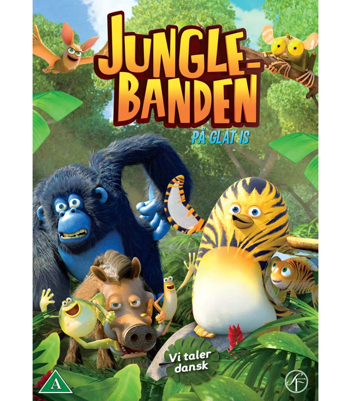 Junglebanden: På glat is - DVD - BRUGT - Jack Music
