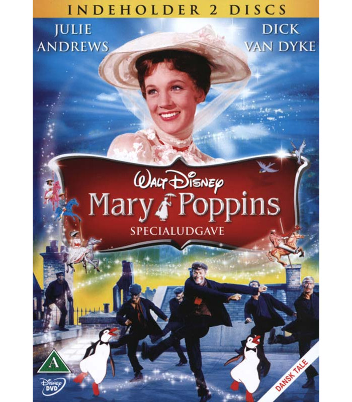 Mary Poppins - Specialudgave - 2 DVD - BRUGT - Jack Music