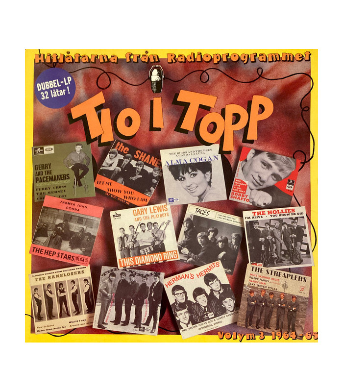 Tio I Topp Vol. 3 - CD - BRUGT - Jack Music