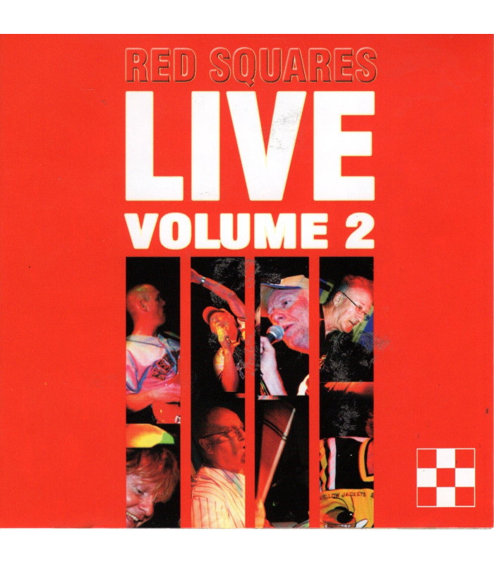 Red Squares - Live volume 2 - CD - BRUGT - Jack Music