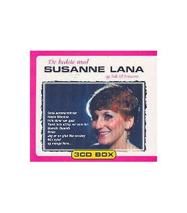 Susanne Lana - De bedste med... 3 CD - NY - Jack Music